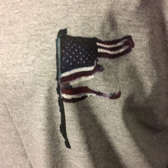 Hanes | Shirts | Custom Made American Flag Tshirt | Poshmark